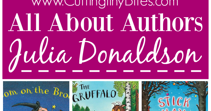 All About Authors- Julia Donaldson | What Can We Do With Paper And Glue