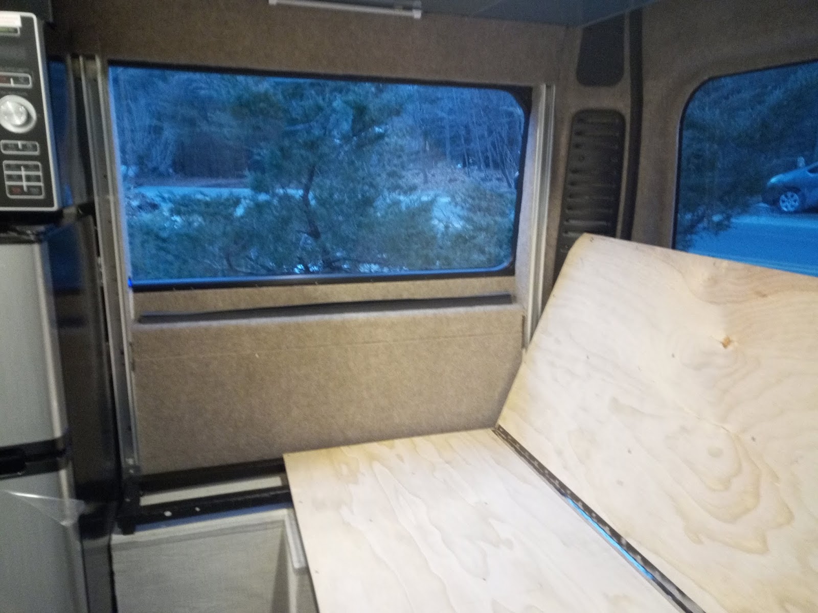 Ultimate Promaster Conversion: Finishing: Transformable Bed