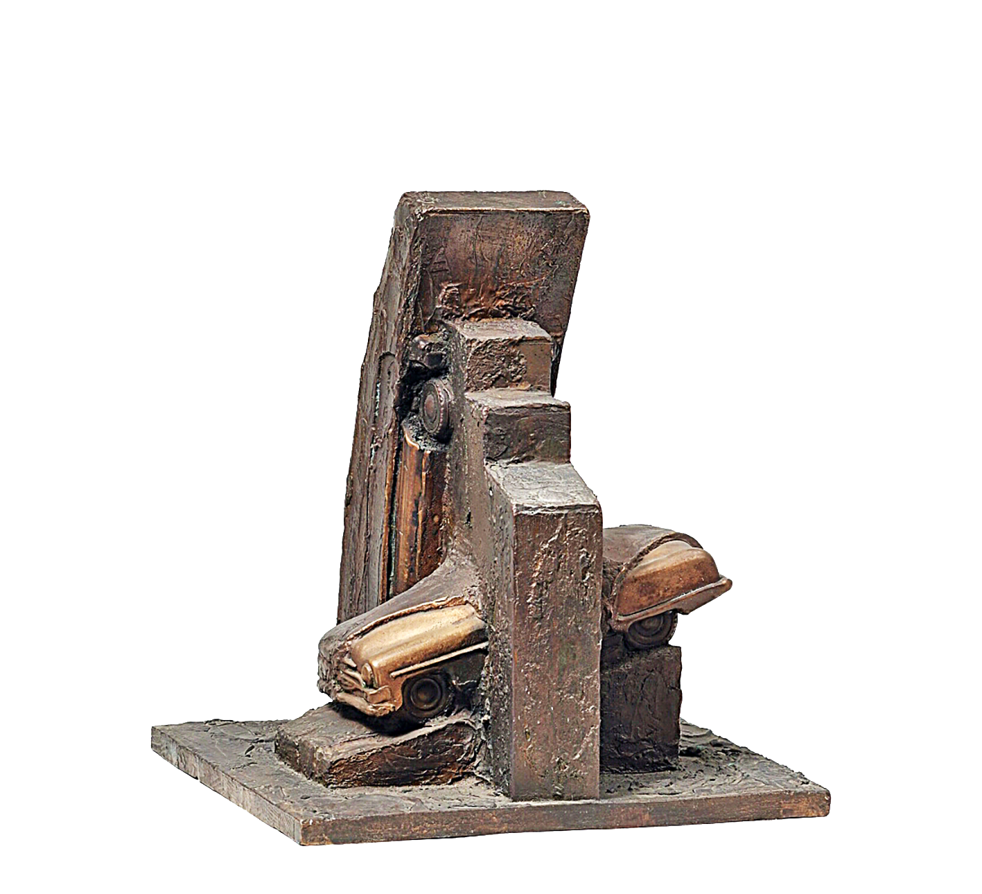 Bronzeskulpturen von Wolf Vostell : 2015