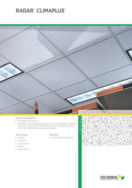 RADAR ™ CLIMAPLUS ™ - Plafon Accoustik - Jayaboard - PLAFON GYPSUM ...