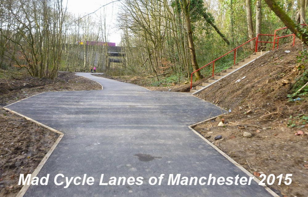 Mad Cycle Lanes of Manchester: Tyldesley Loopline 1 - Monton to Roe ...
