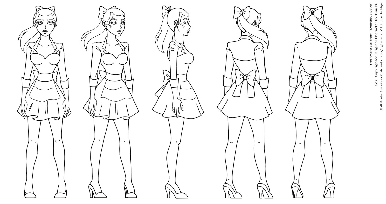 Tina N.: Character Rotation study