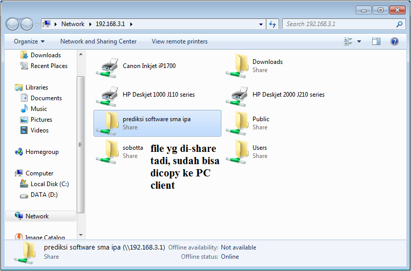Cara Sharing File Lewat Wifi ~ Putra's Blog