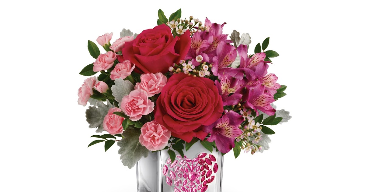 Missy's Product Reviews : Teleflora Red Haute Bouquet #LoveOutLoud ...