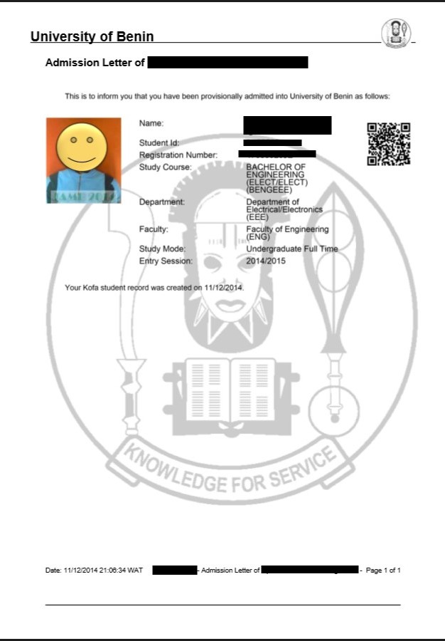 Uniben Post Utme 2021 Official aggregate Cut-off Mark for All ...