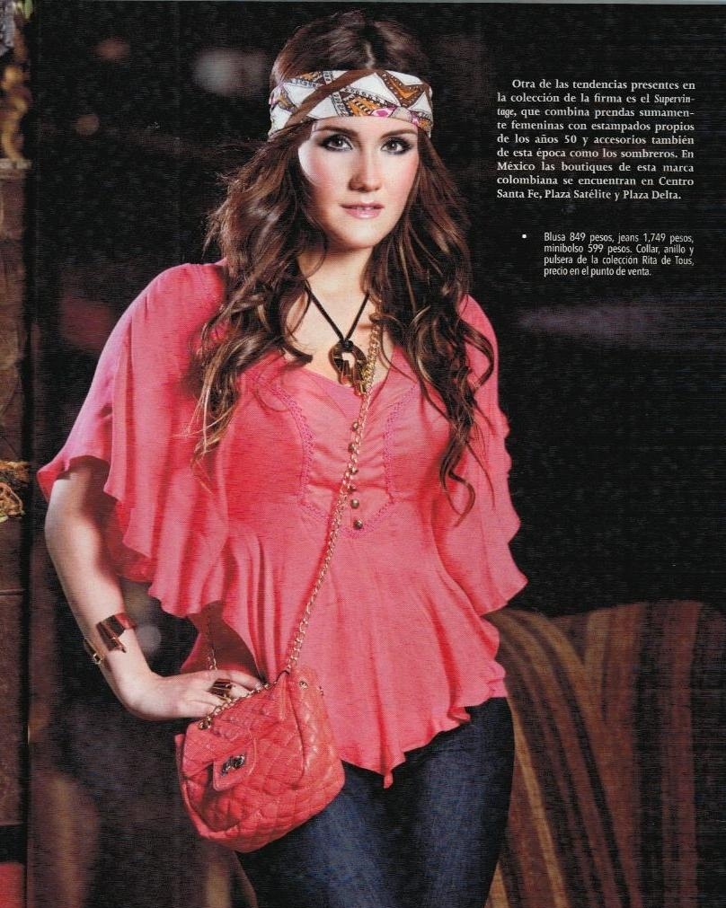 .: Revista Actual con Dulce Maria en Portada