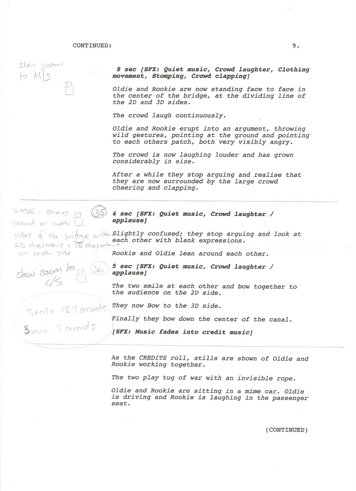 Ratworks R Shooting Script Finalised 25 10 11