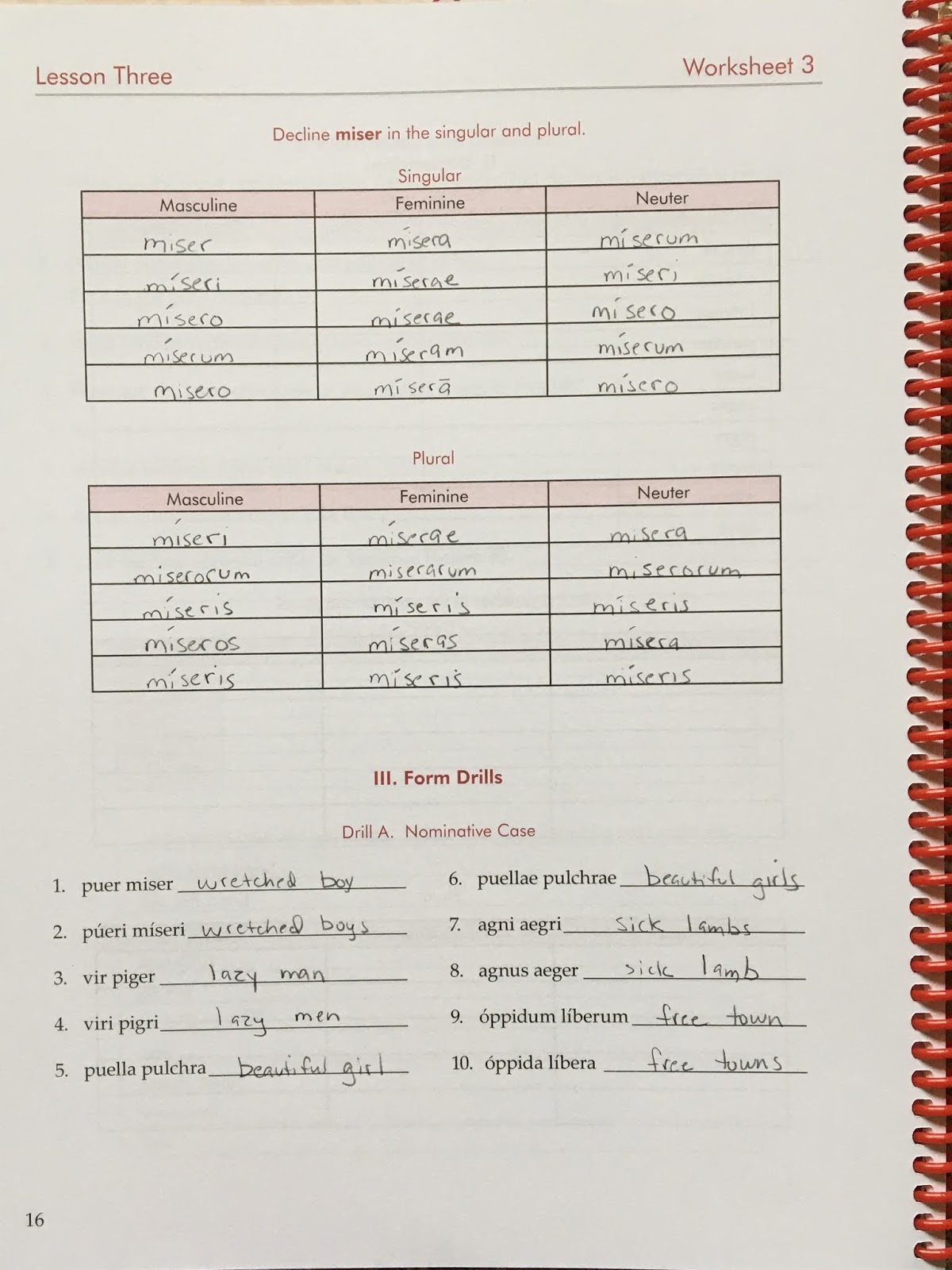 School Days: Memoria Press - Second Form Latin Complete Set - A Crew Review