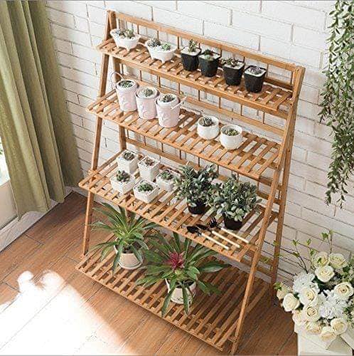 31 Inspirasi Membuat Rak Bunga - Ayo-Berkebun