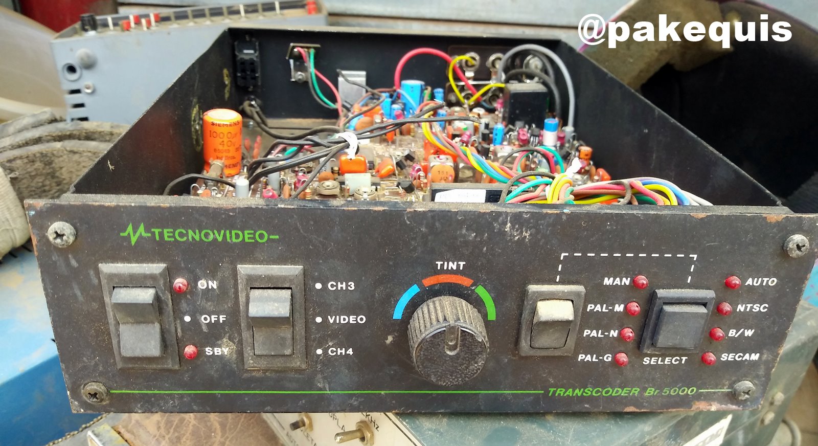 Pakéquis: Por dentro de um Transcoder BR5000 da Tecnovideo