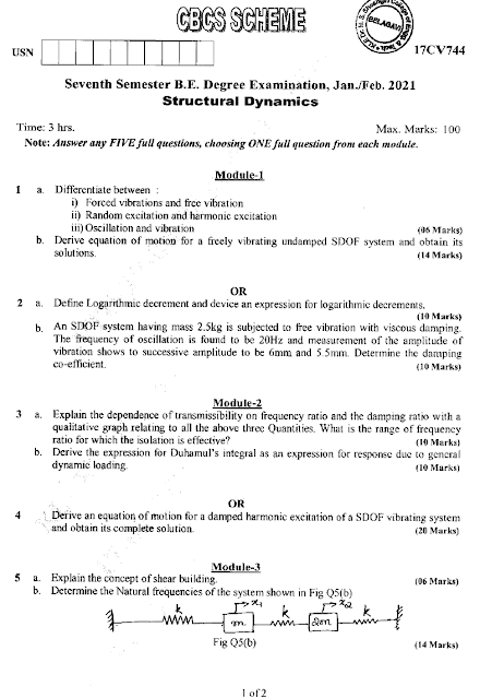 Visvesvaraya Technological University B.E. Civil Engineering (CBCS ...