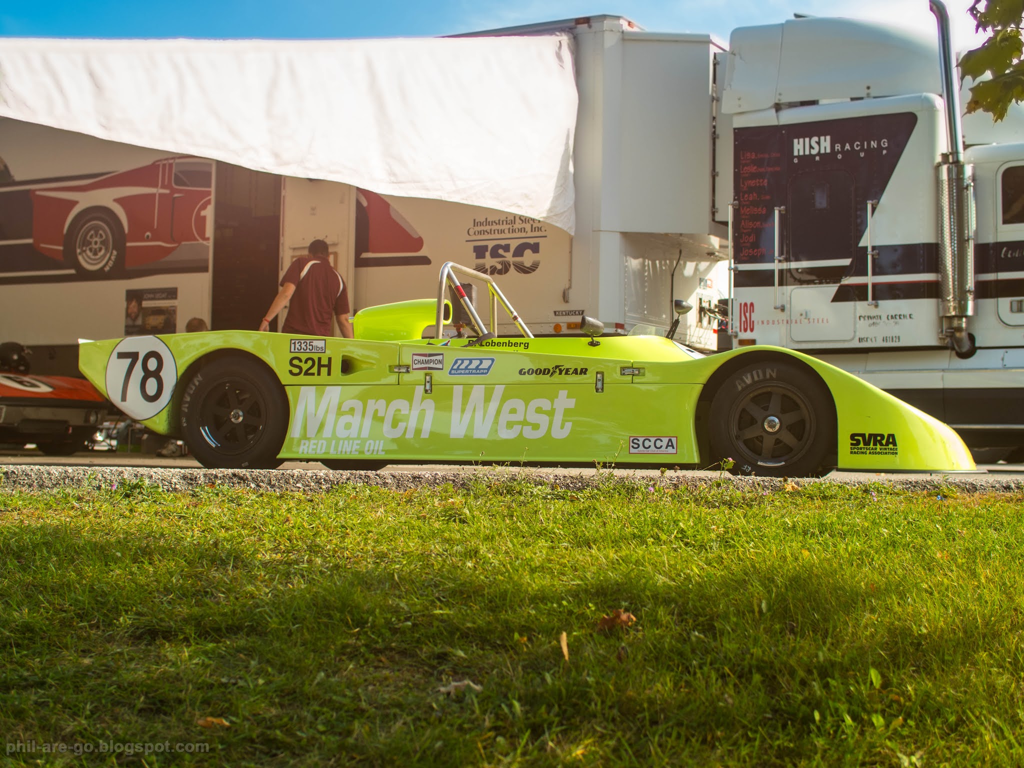 Phil Are Go!: Road America Vintage Racing - Ariens Art on Wheels ...