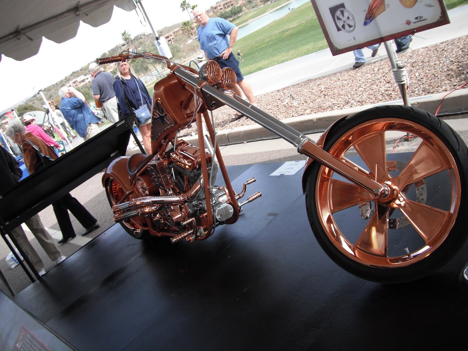 Sly's Arizona Adventures: Arizona Centennial Copper Motorcycle