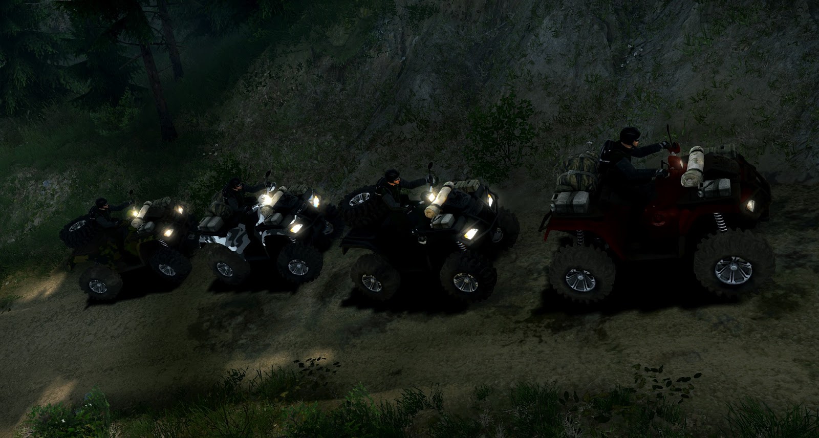mod ATV 4ranger squad