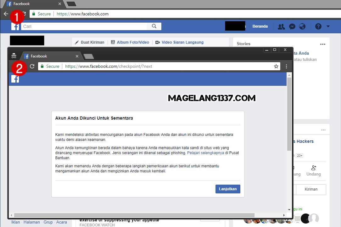 Cara Mudah Membuka Akun Facebook Terkunci 2021