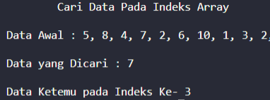 Mencari Nilai pada Kumpulan Data Array c++ - CodingLagi