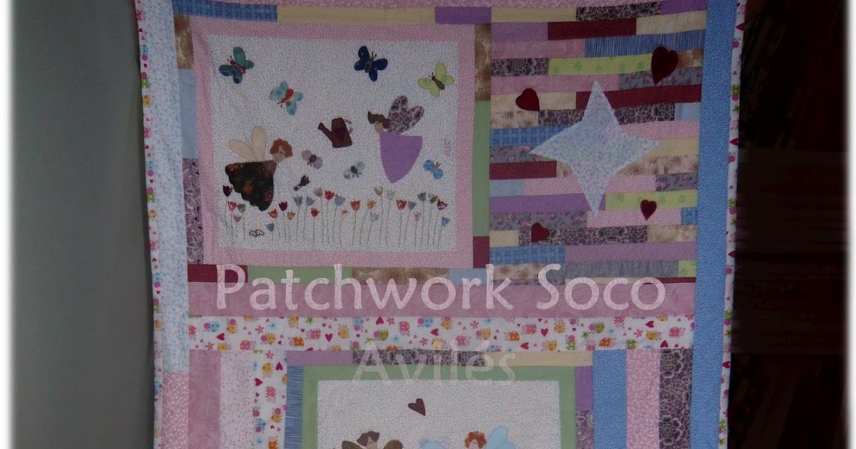 Patchwork Soco: Colchas infantiles: ¿hadas o animalitos?