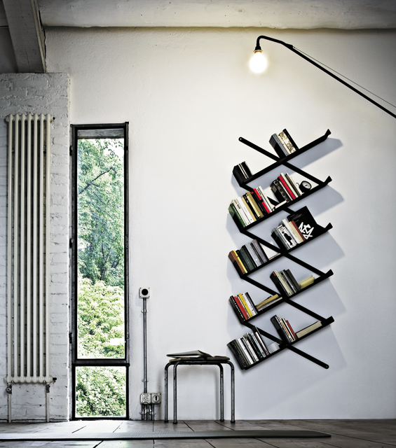 avant garde design: x book shelf.