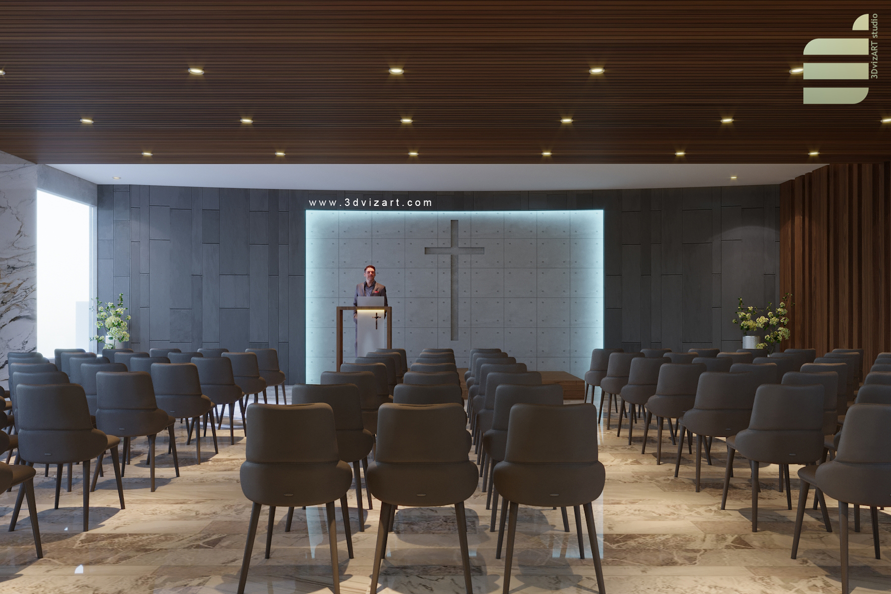 Gereja - Surabaya | 3DvizART studio ARTchitecture & interior