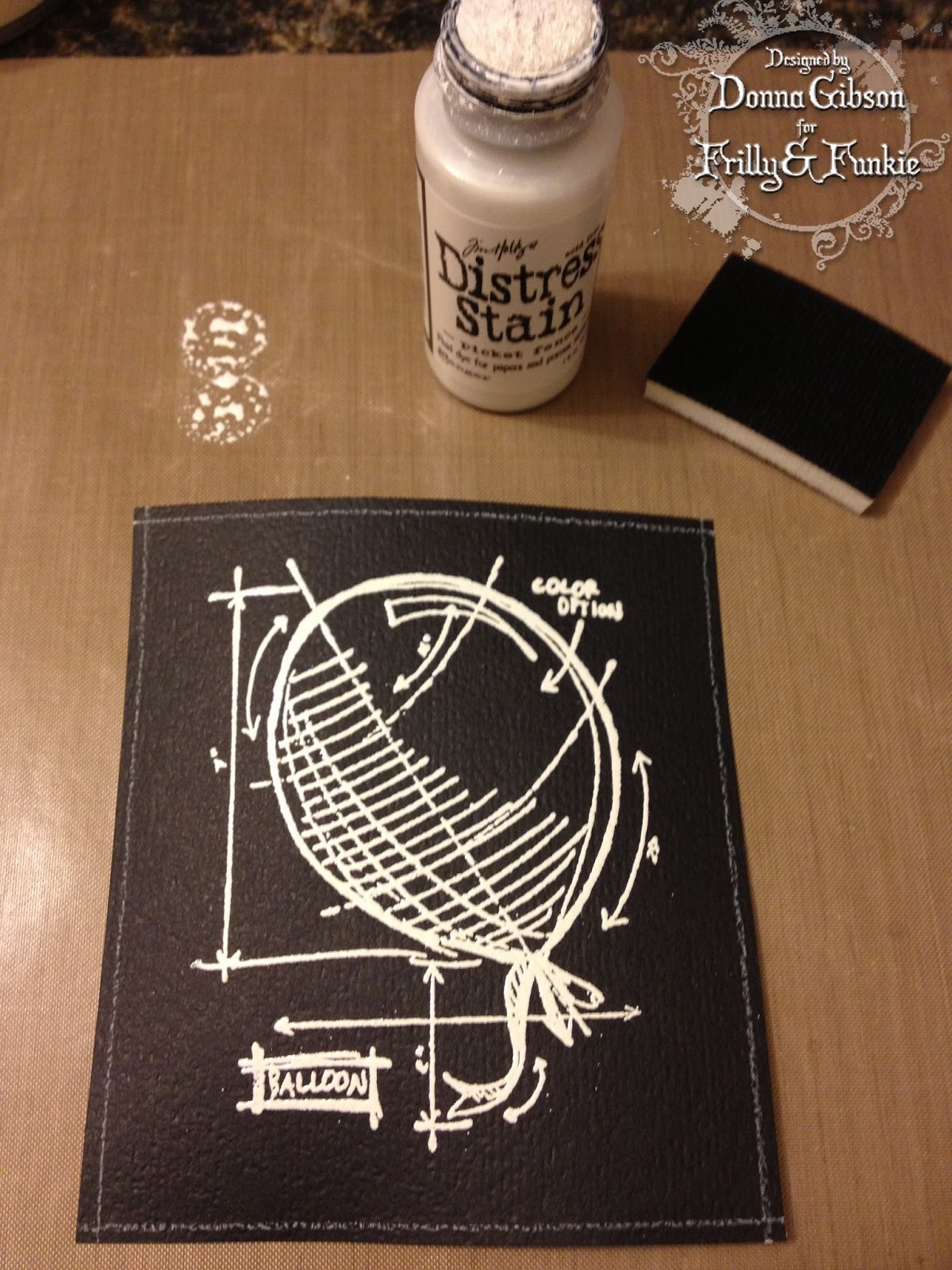 TFJB Inspiration Ave: Saturday Step X Step - Chalkboard Technique