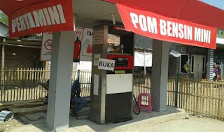 Desain Tempat Pom Mini Menarik Pembeli