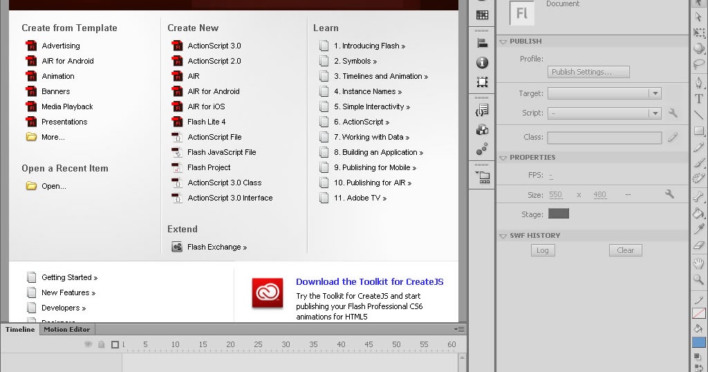 Seputar Tutorial Animasi: Pengertian & Perkembangan Adobe Flash