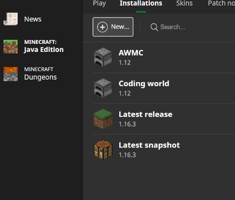 Jammy blog: Getting started with coding Minecraft Java Edition
