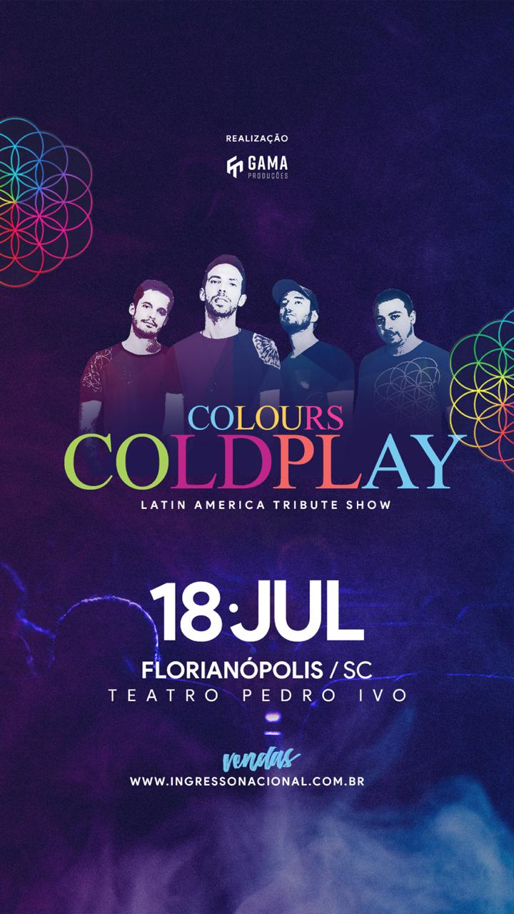COLDPLAY EM FLORIANÓPOLIS. - Colours Coldplay