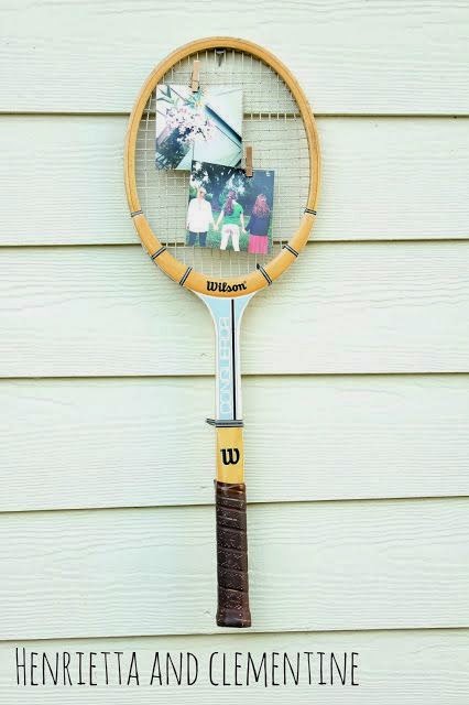 Recycling Lab : Δημιουργίες με ρακέτες τέννις - Tennis Racket crafts