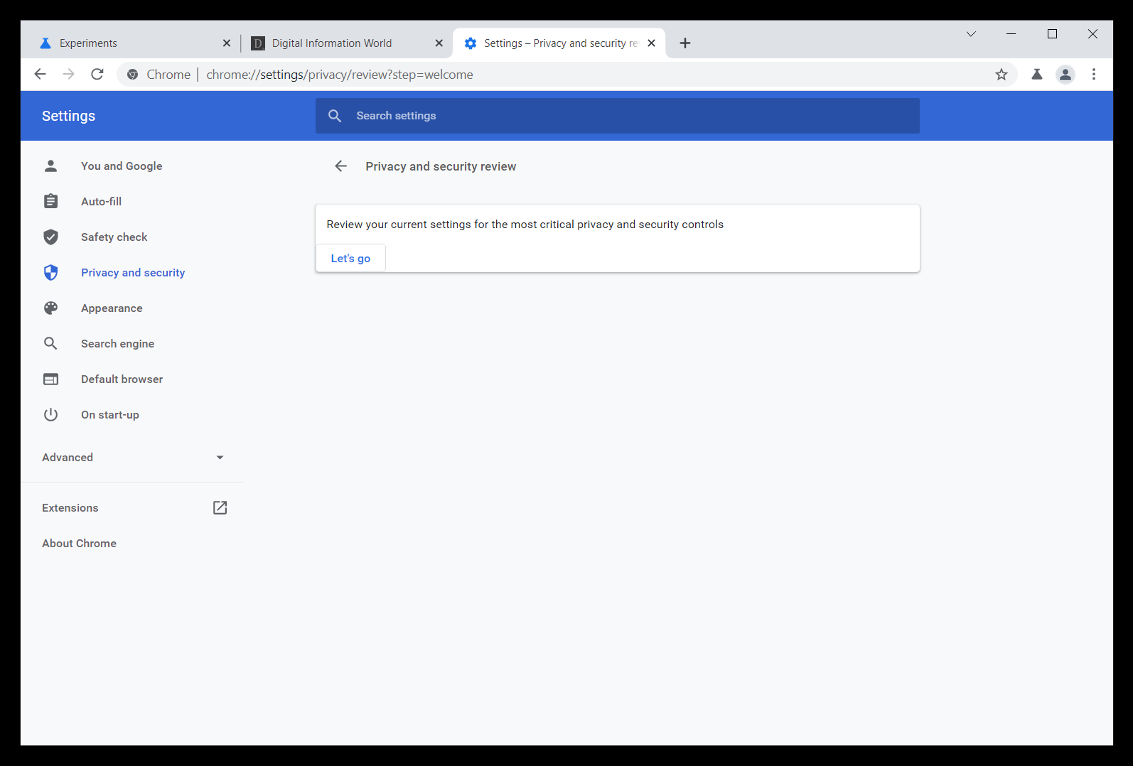 Google Chrome Is Updating the Privacy Section Of Its Browser To Provide ...