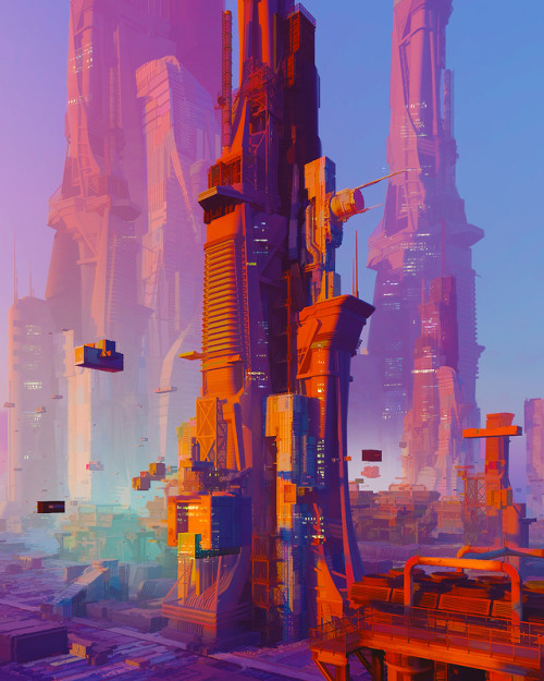 Seduced by the New...: Environmental Concept Art