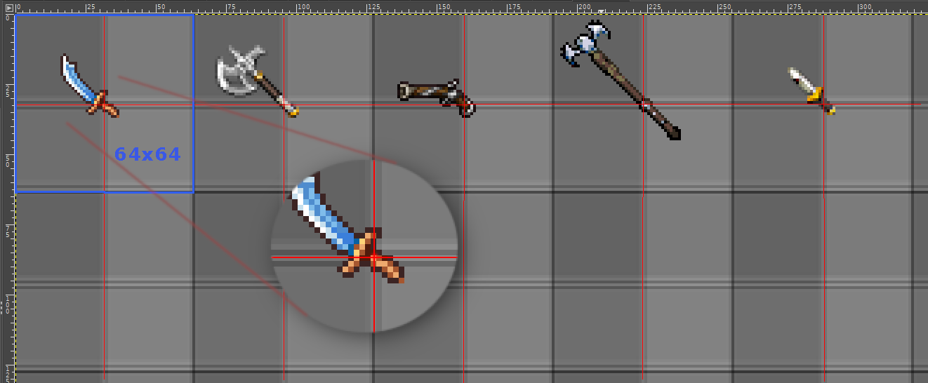 Place items in the hands of 2D characters in a 3D world