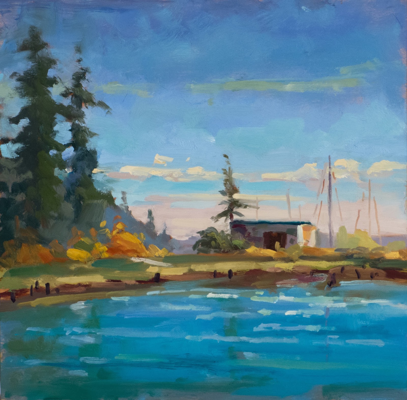 Darrell Anderson's Paintings, Marker Drawings and Prints: 2017