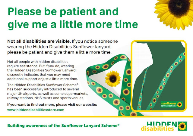 Rosie's Cottage: Sunflower Lanyard Scheme For Hidden Disabilities...
