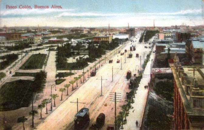 Buenos Aires 1910: Avenida Paseo Colón