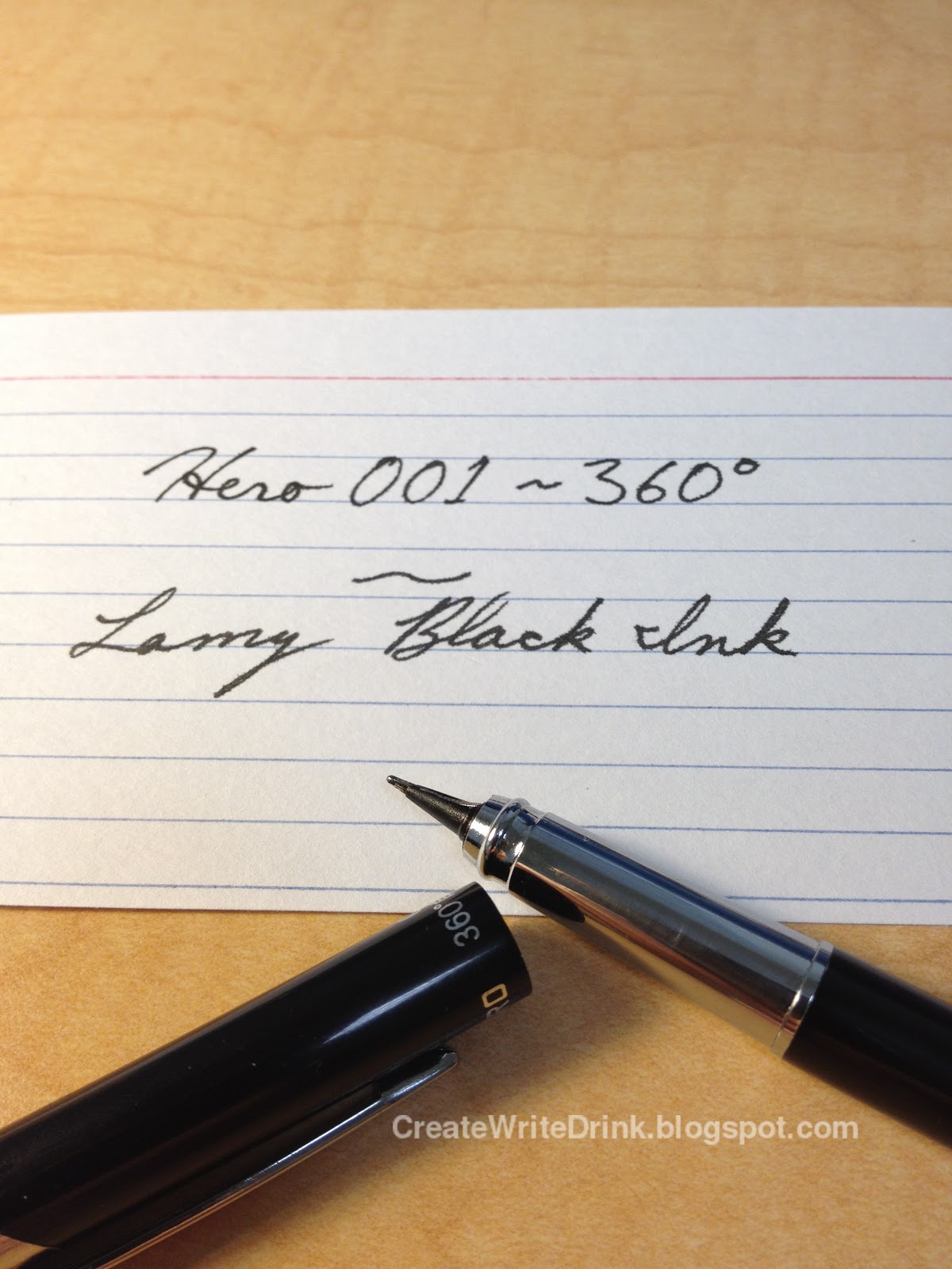 Built from Ink and Tea: A Review of the Hero 001 - 360 Degree Fountain Pen