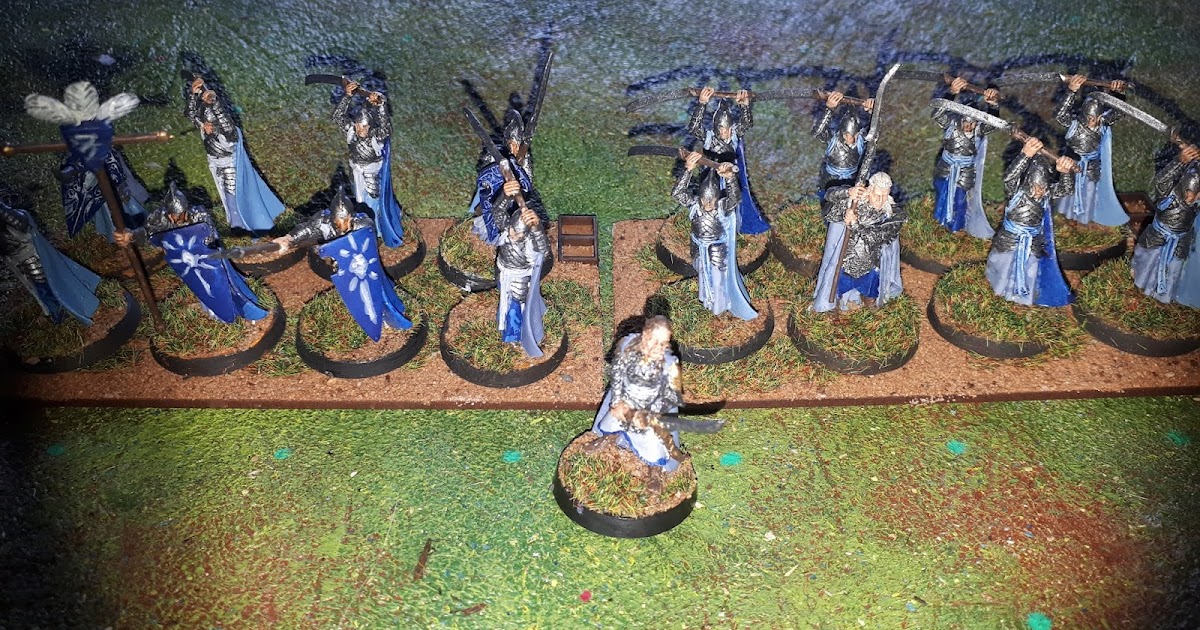 Scotty's Wargaming: Elven army takes shape