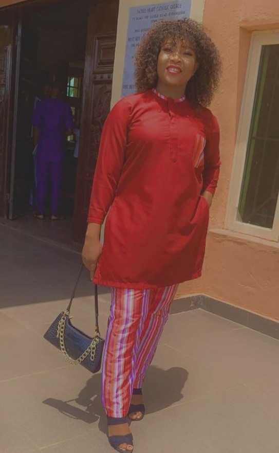 40 Latest Plain and Pattern Styles for Ladies in Nigeria to Try ...