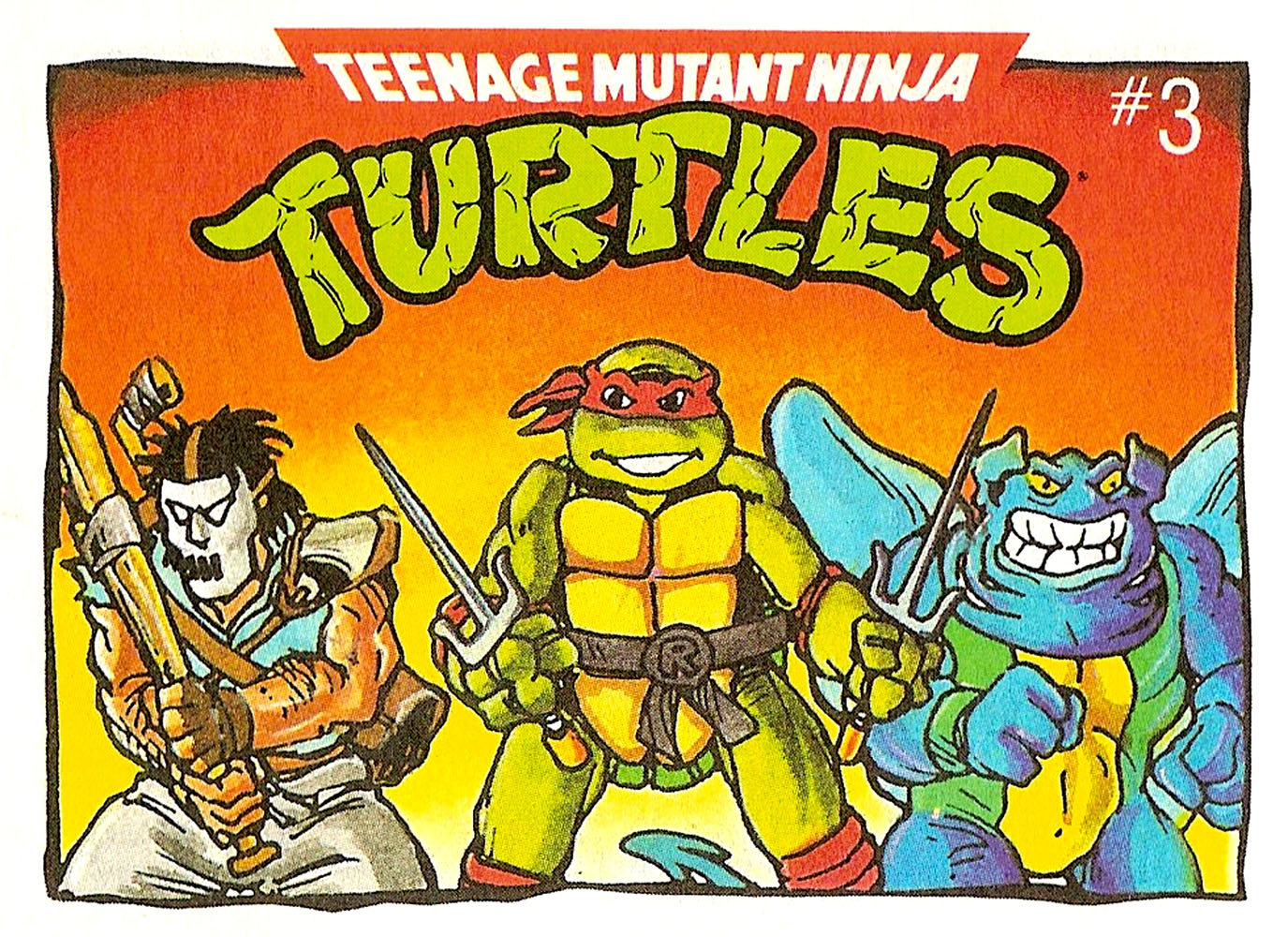 The Mighty Mutanimals: Man Ray 1st Appearance