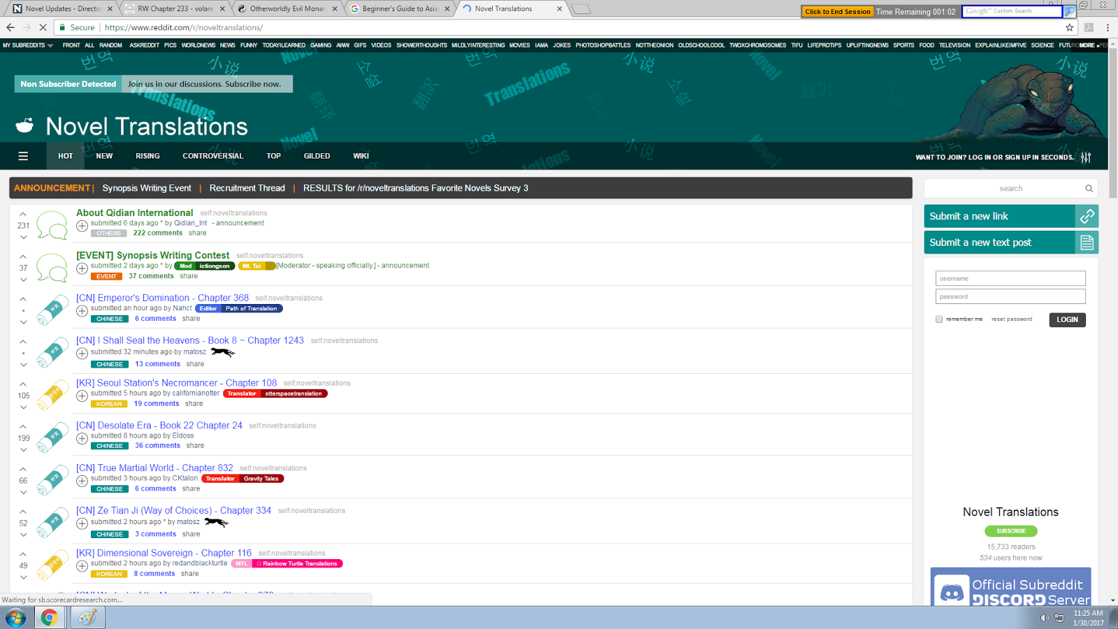 Web Novels Recommendations and Reviews : Beginner's Guide to Asian ...