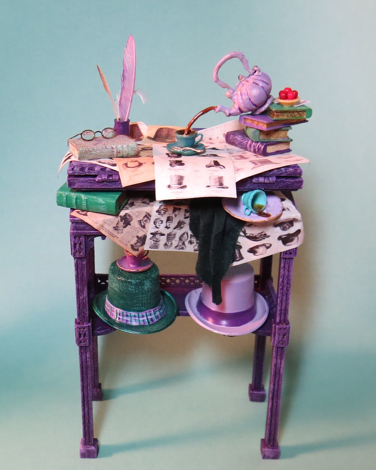 Patricia Paul Studio: The Mad Hatter At Home