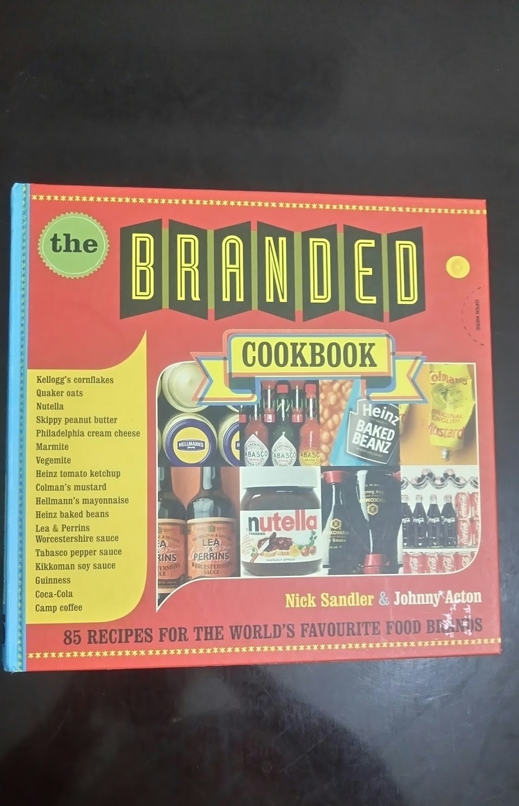 books, Books and BOOKS: 67. The Branded Cookbook by Nick Sandler and ...