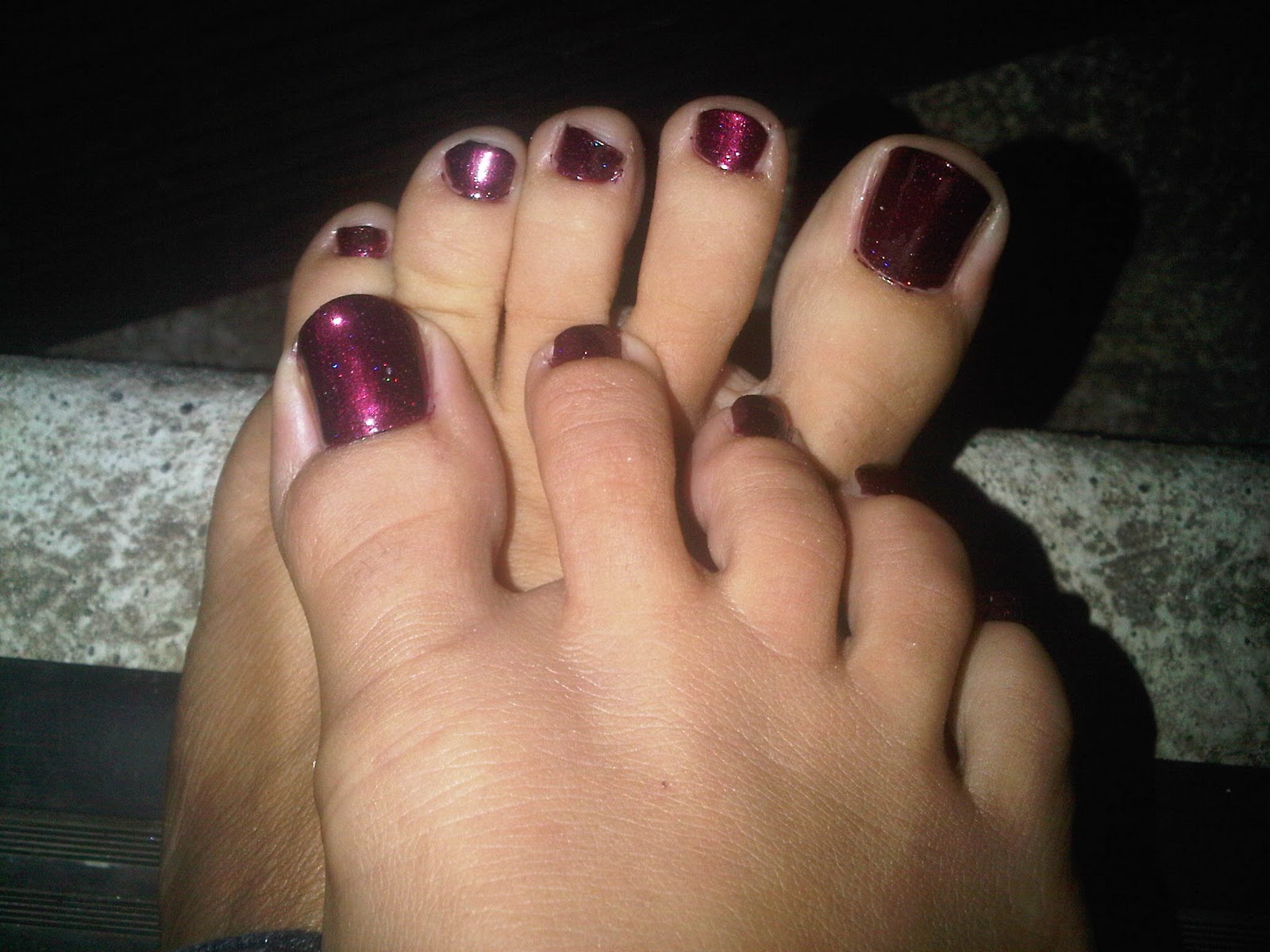 Majnooni Beauty: Creepy Feet : China Glaze : Sugar Plums