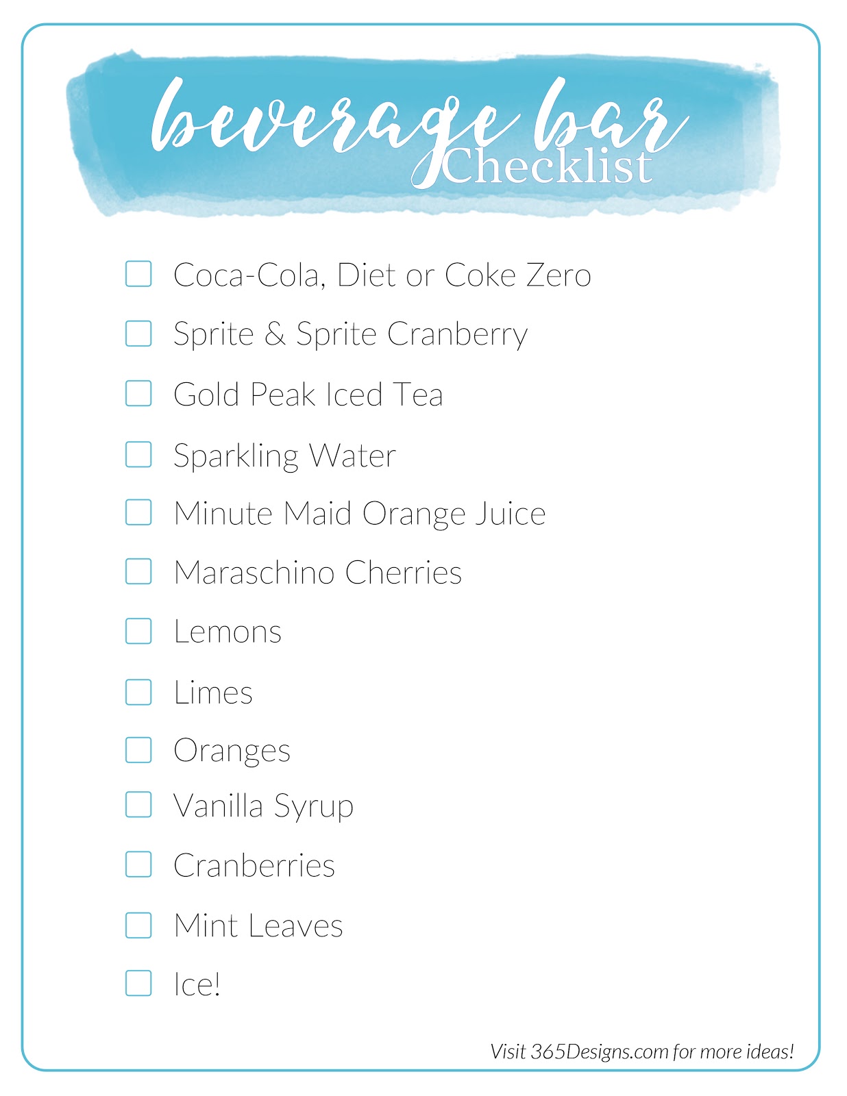 365 Designs: Easy tips to creating the perfect beverage bar for your ...