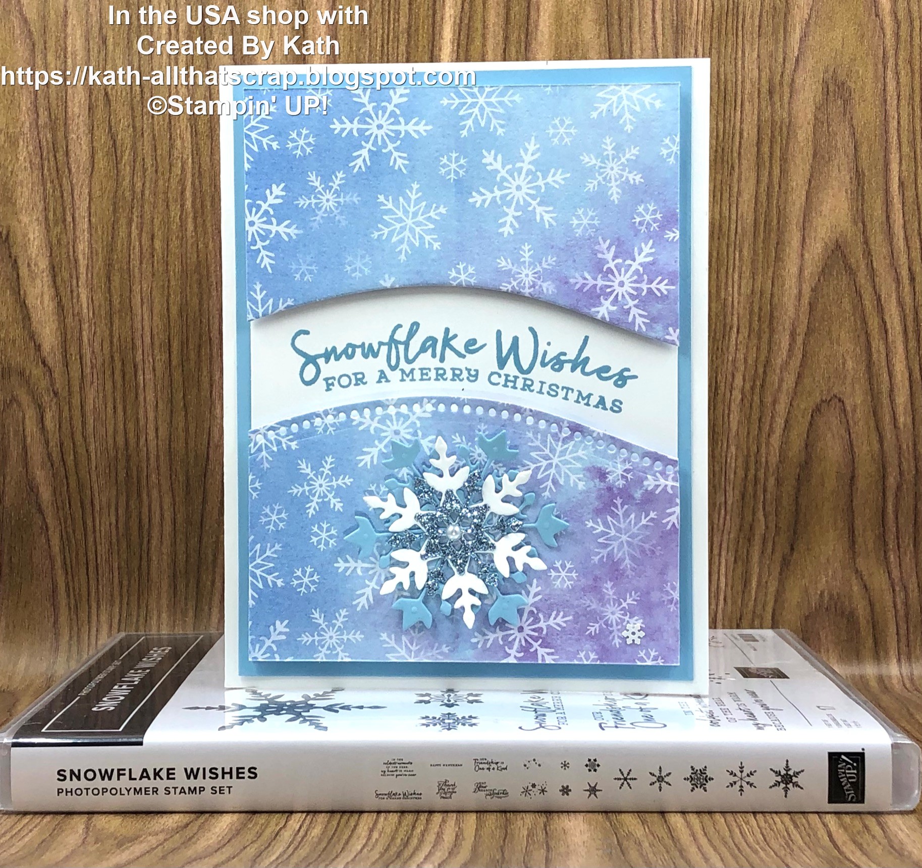 Created By Kath: Curvy Snowflake Wishes