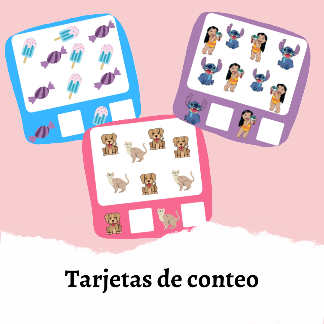 Tarjetas de conteo - Kid Stuff
