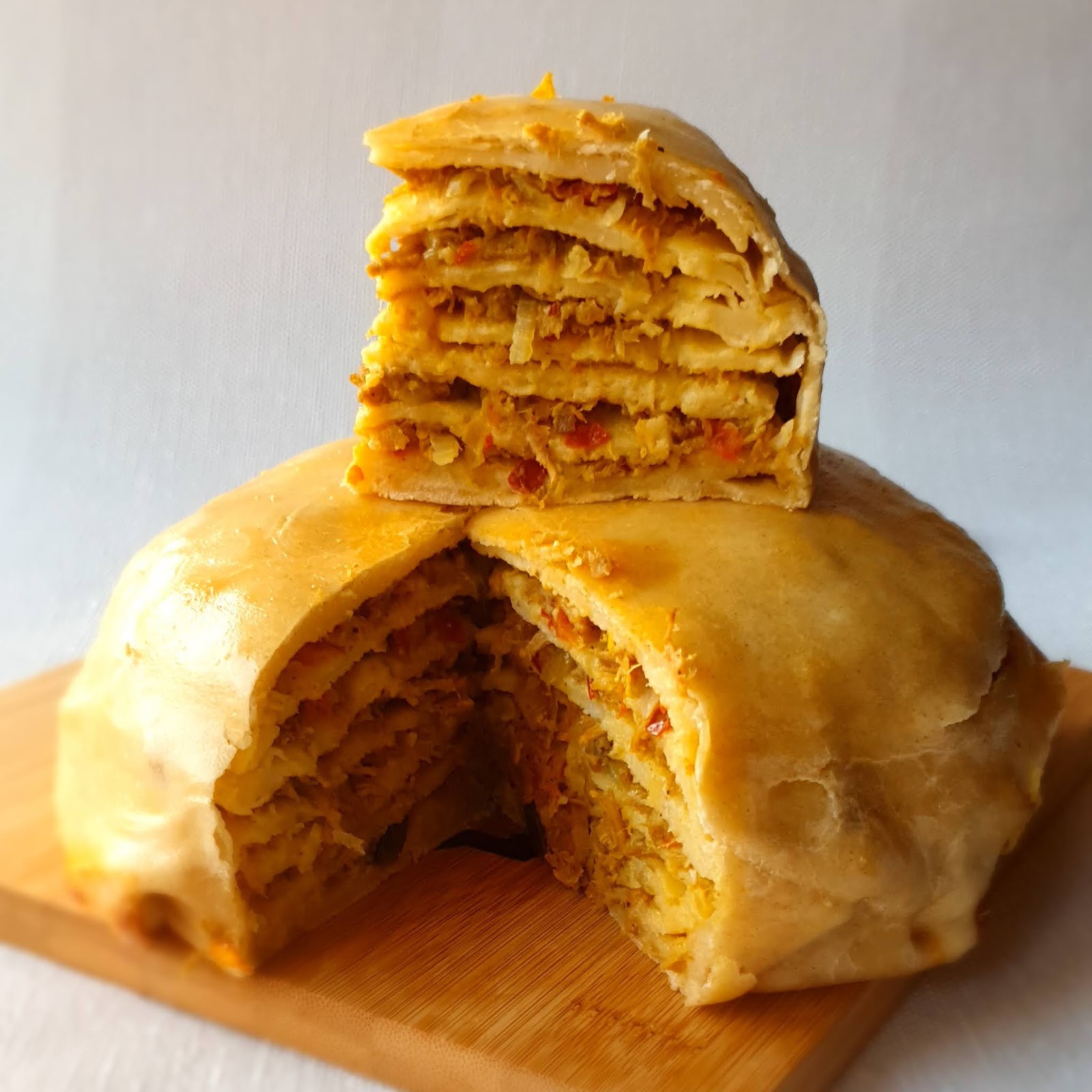 Adukku Roti (Layered crepe Pie) - Shana's Kitchen