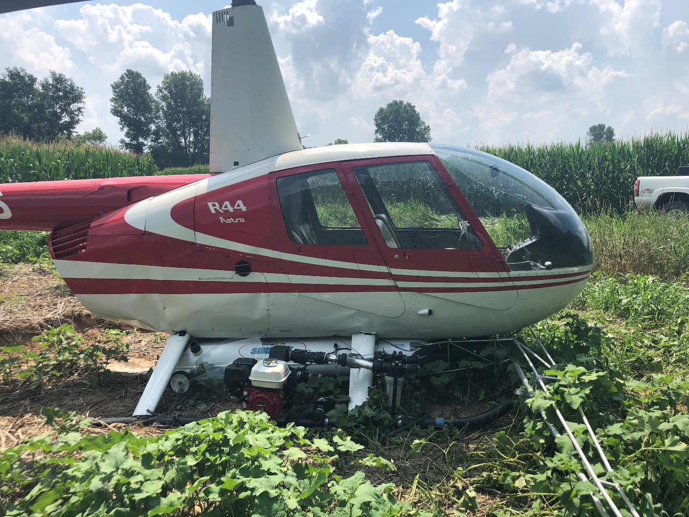 Kathryn's Report: Robinson R44 Astro, N855LS: Rotorcraft ran out of ...