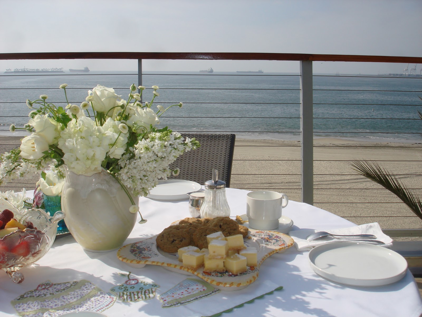 Follow My Bliss: A Lovely Morning Tea by the Sea