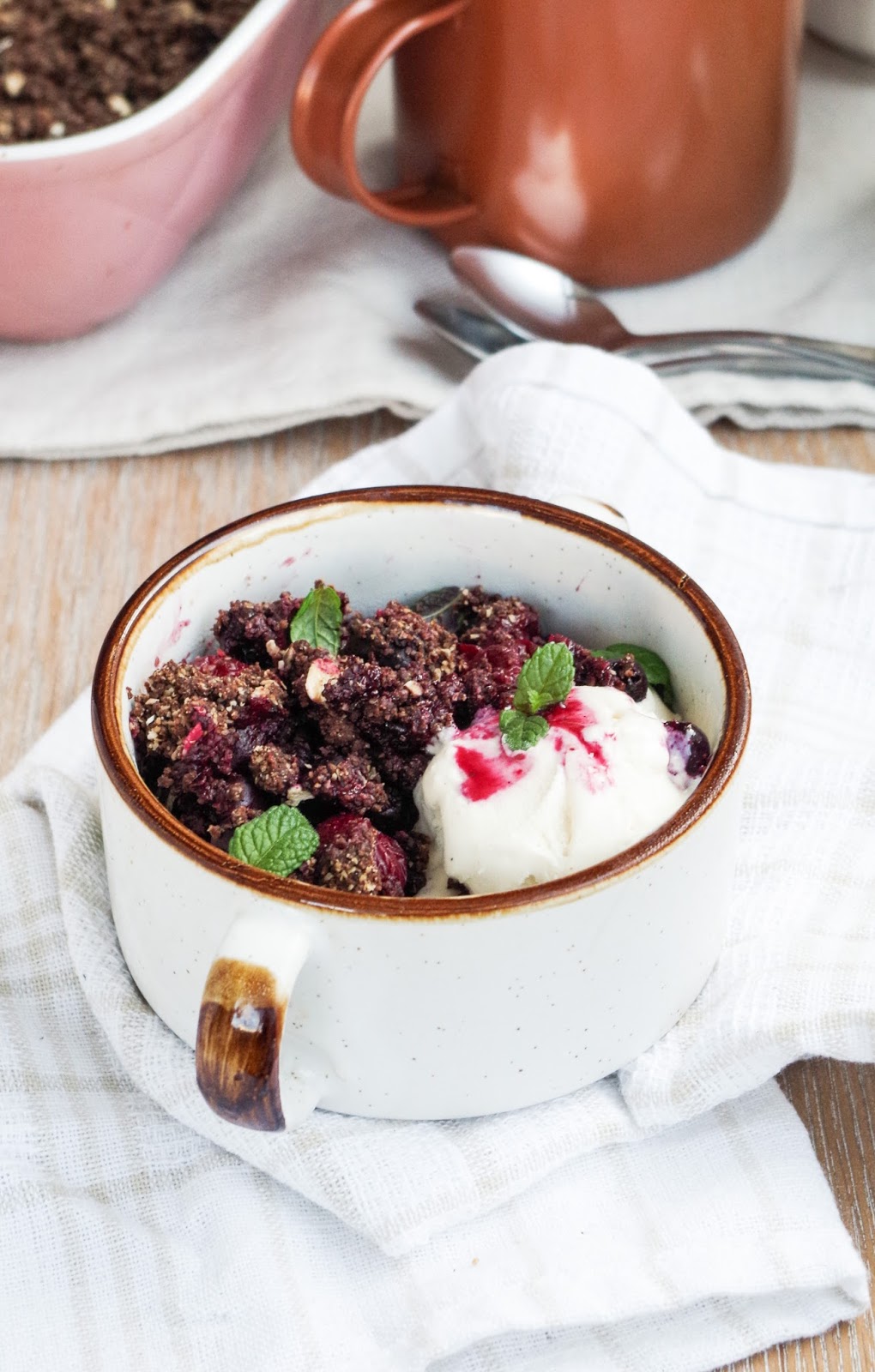 Black Forest Crumble |Euphoric Vegan